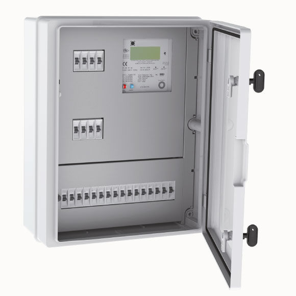 Trifaze Sayaçlı Dağıtımlı Pano 40x50x20 cm Trifaze Sayaçlı Panolar TEM